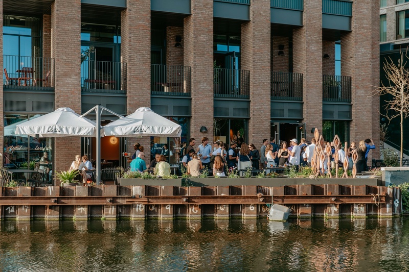 Canal Restaurant Brings Hackney Canal-Side Culture to West London